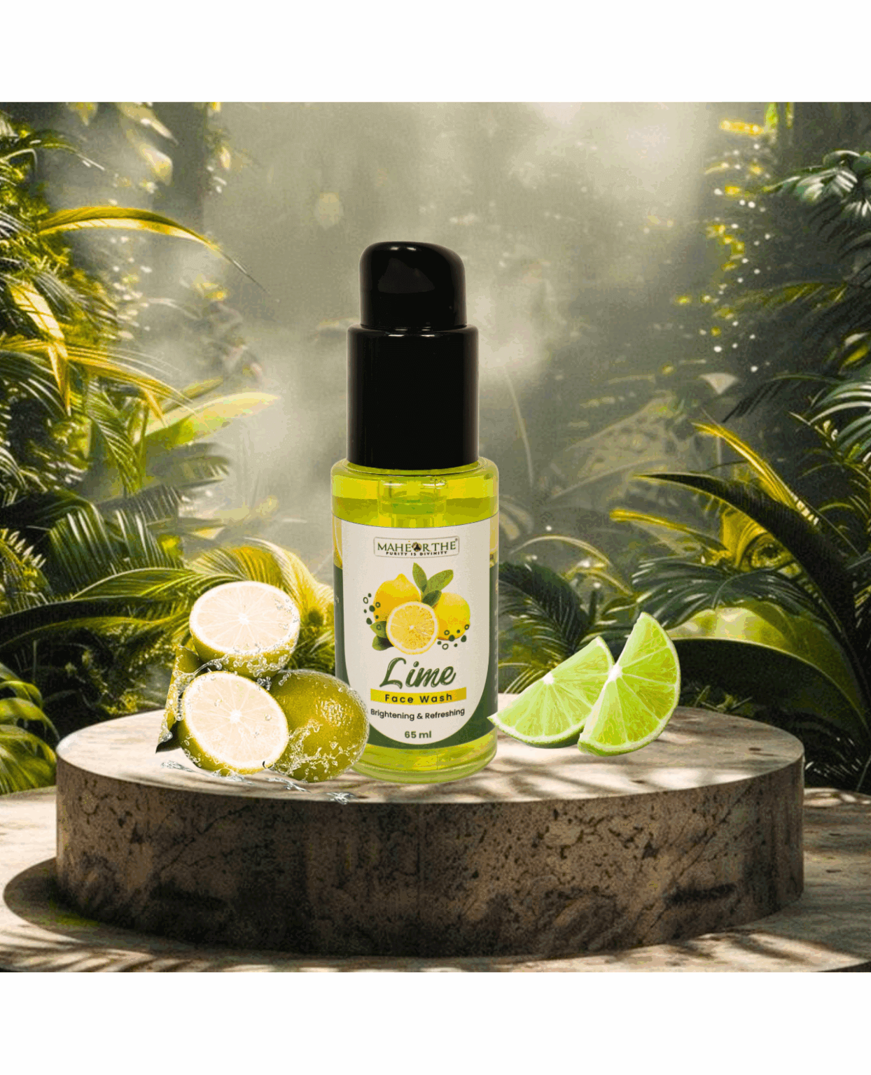 Lime Face Wash (50ml) – Maheorthe